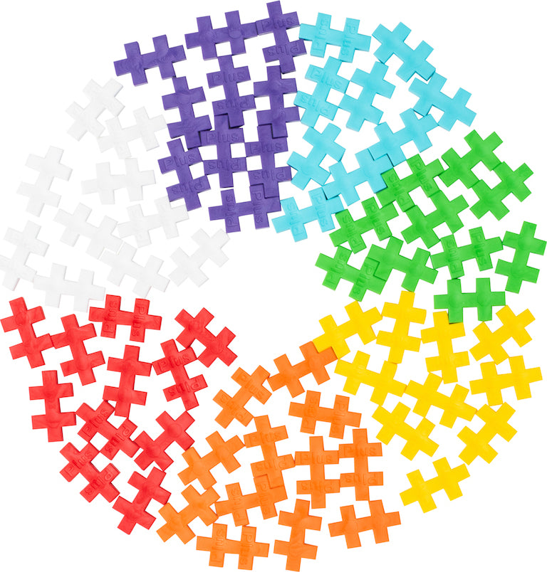 Plus-Plus Tube 70 pc - Rainbow Mix – The Toy Maven