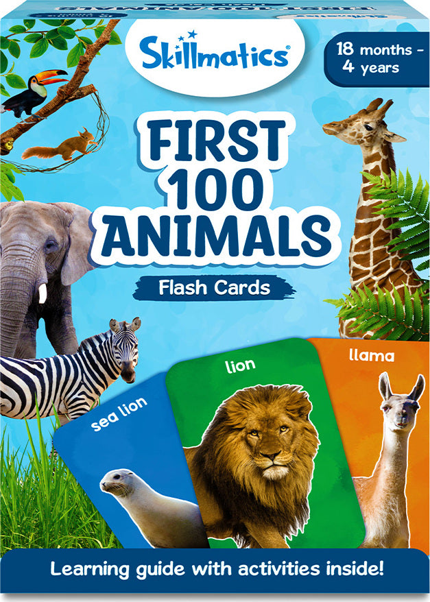 Flash Cards - First 100 Animals – The Toy Maven