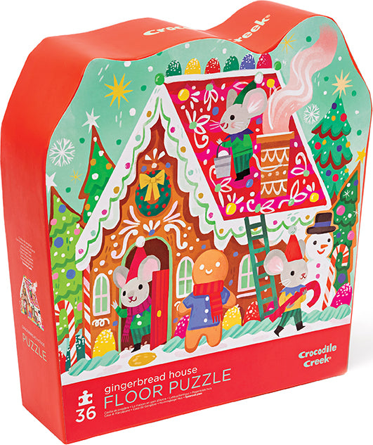 36 - pc Puzzle - Gingerbread House – The Toy Maven