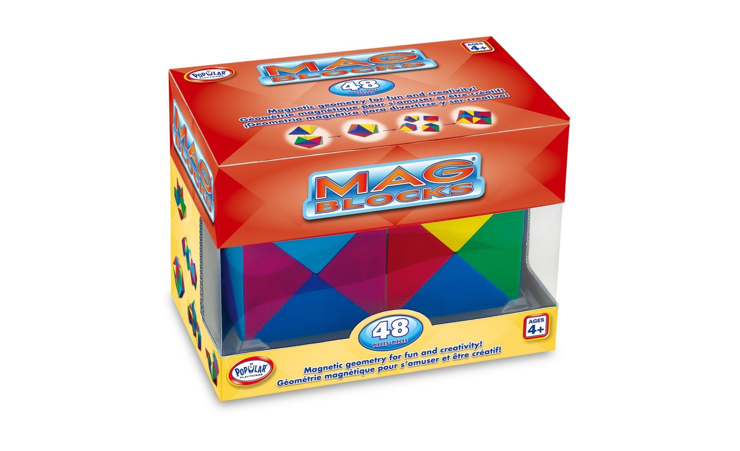 Tri-Mags - 48 pcs – The Toy Maven