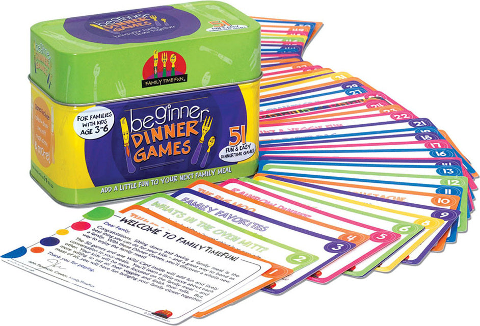 Beginner Dinner Games – The Toy Maven