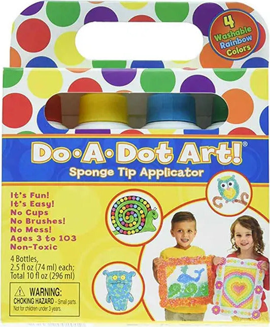 Dot-Art Markers 4-Pk Rainbow [Washable] – The Toy Maven