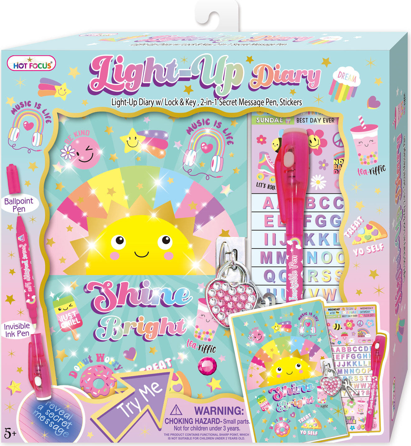 Light Up Diary, Be Kind – The Toy Maven