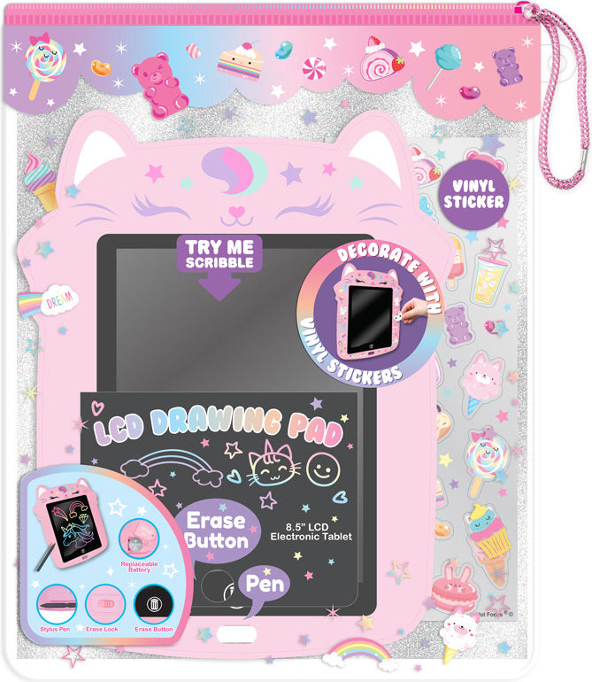 LCD Drawing Pad, Sweets – The Toy Maven