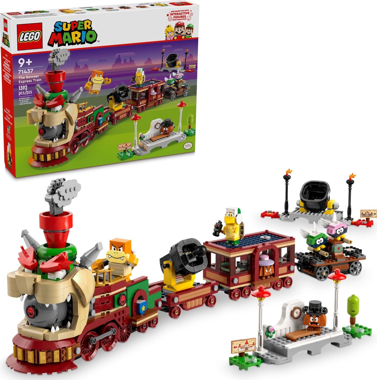 LEGO Super Mario: The Bowser Express Train – The Toy Maven