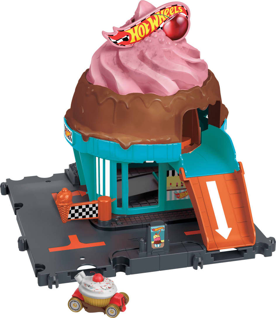 Hot Wheels City Track Set with 1 Hot Wheels Car (assorted) – The Toy Maven