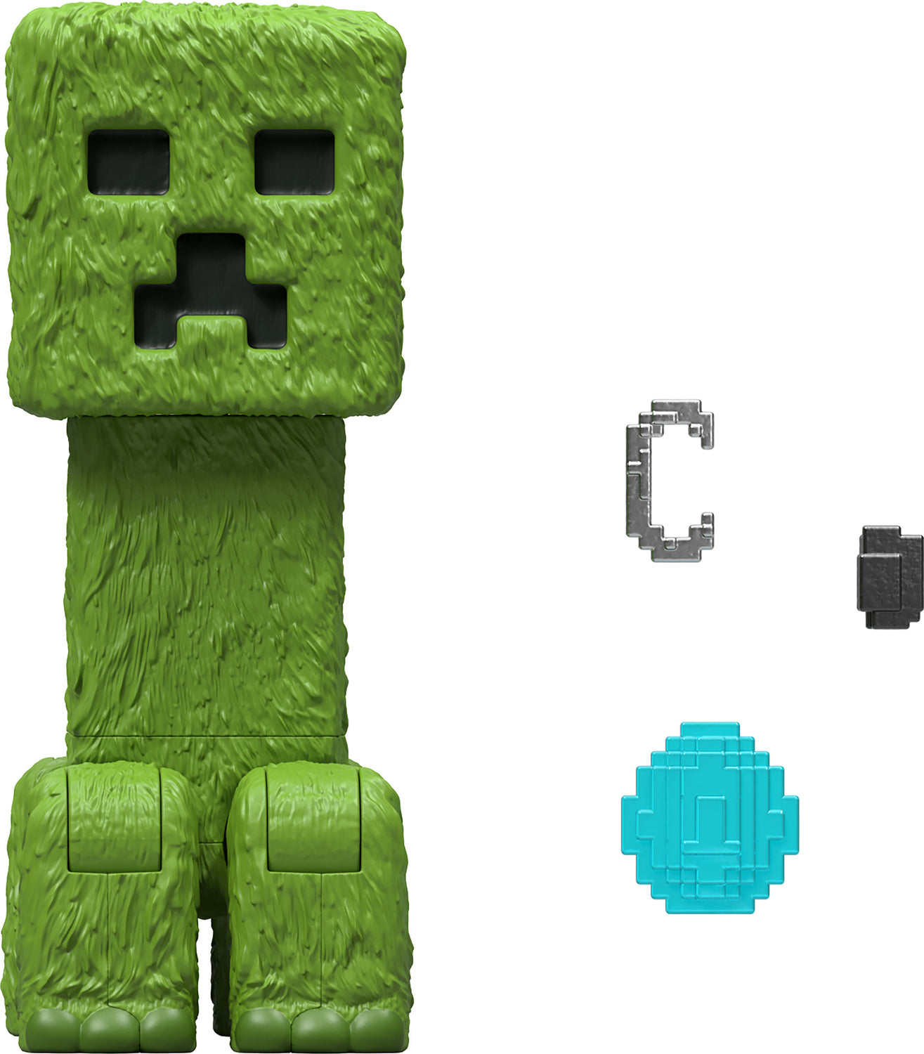 Minecraft Creeper Action Figure & Accessories, 4-inch Toy Set Inspired ...