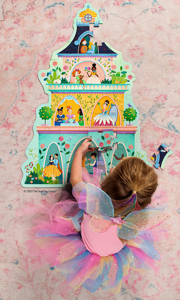 The Princess Tower Giant Floor Puzzle – The Toy Maven