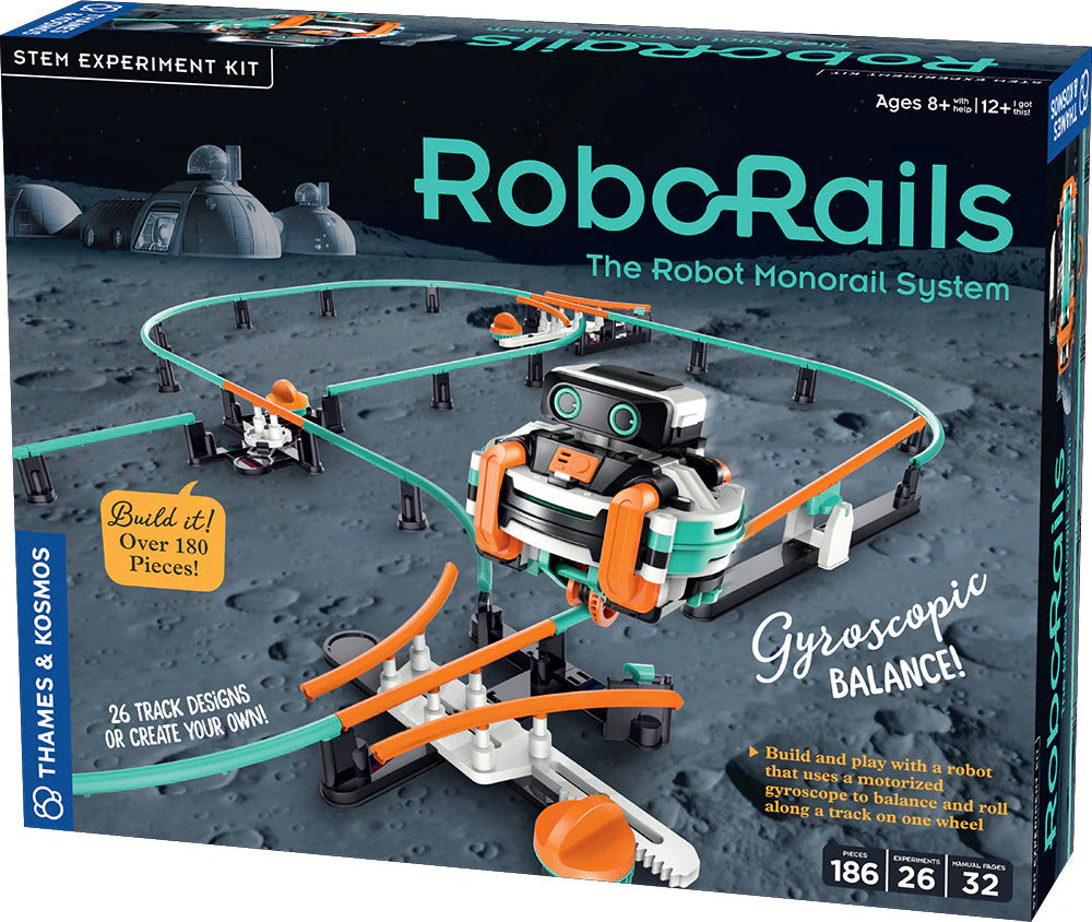 Roborails: The Robot Monorail System – The Toy Maven