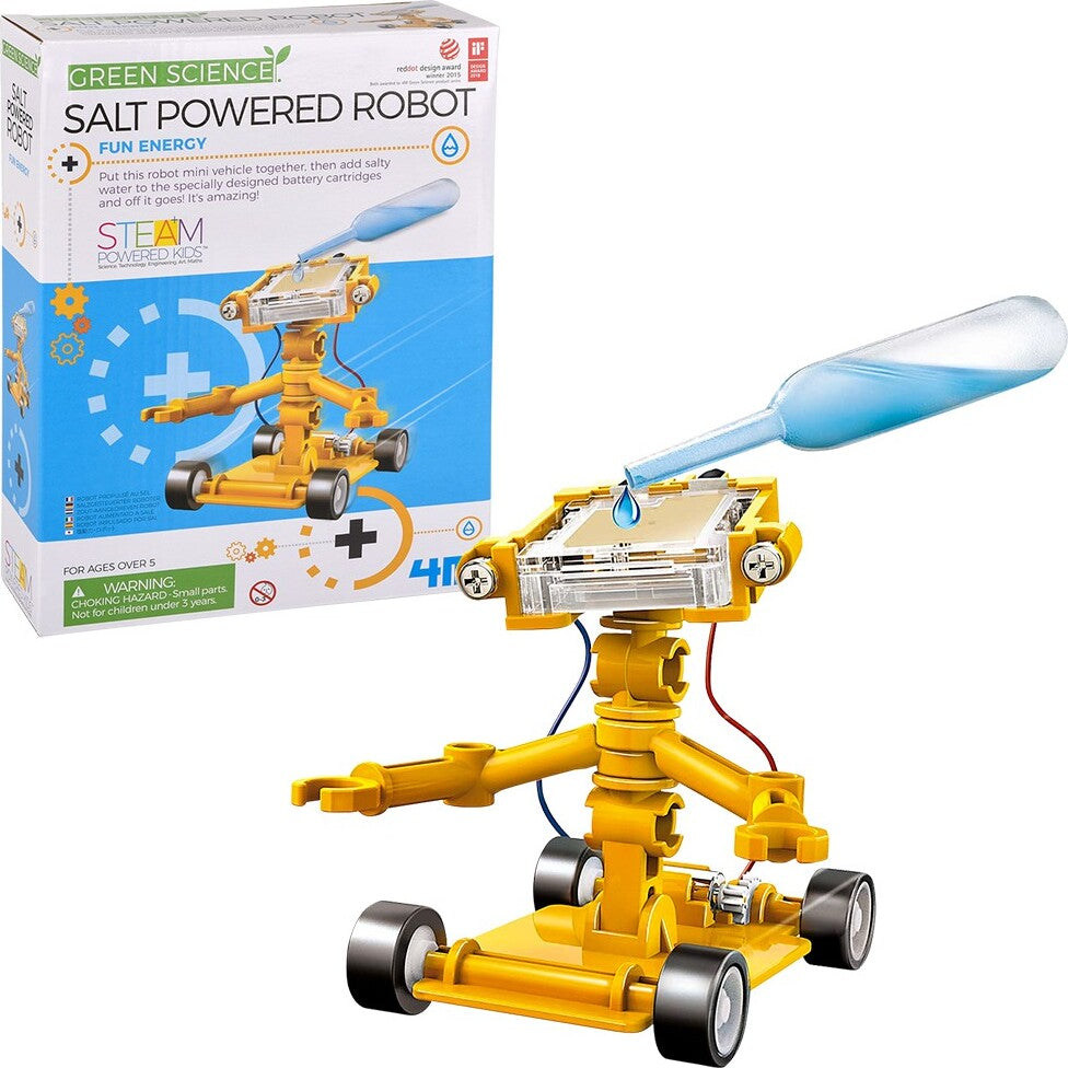 Green Science - Salt-Powered Robot – The Toy Maven