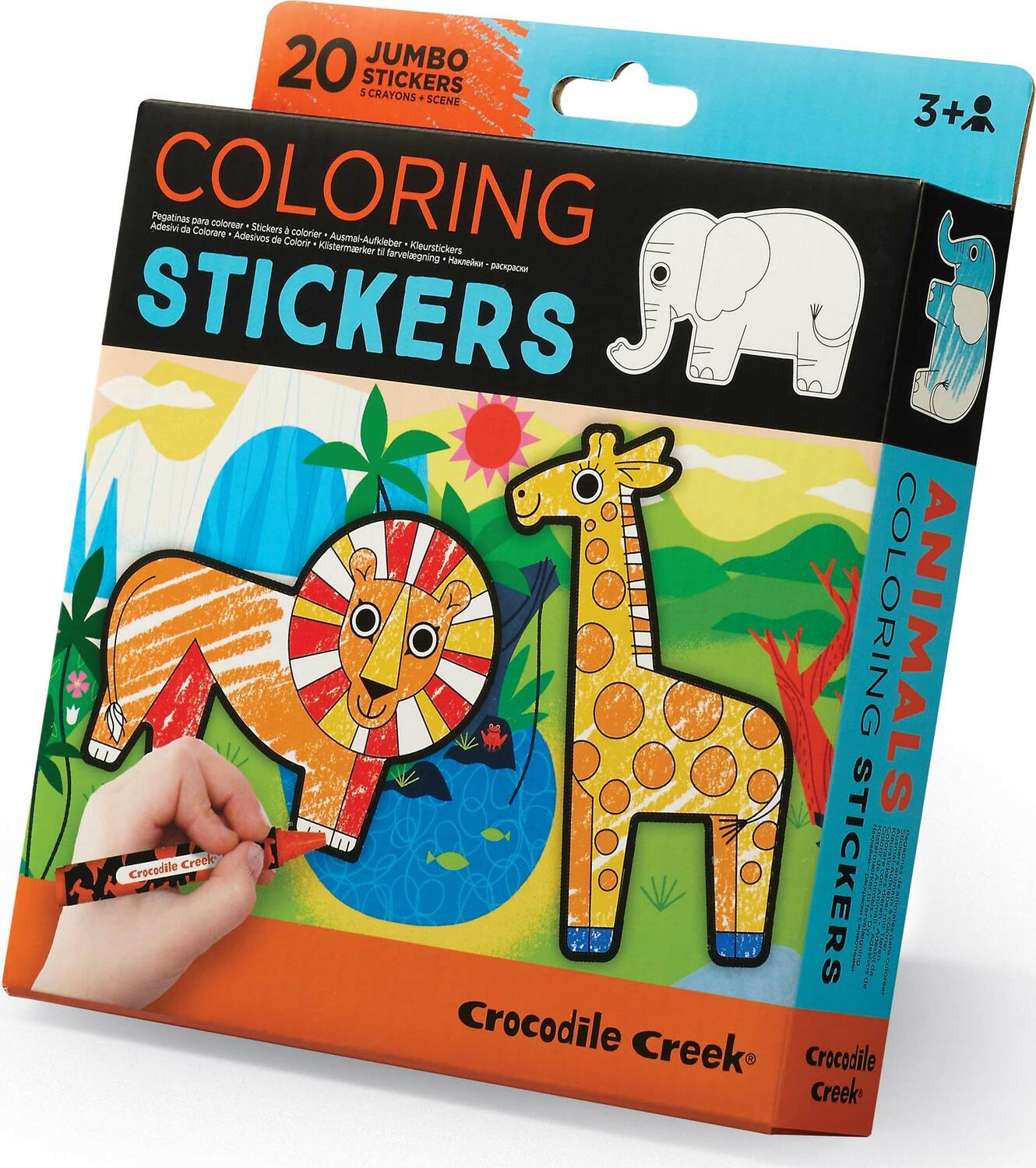 Coloring Stickers - Animal – The Toy Maven