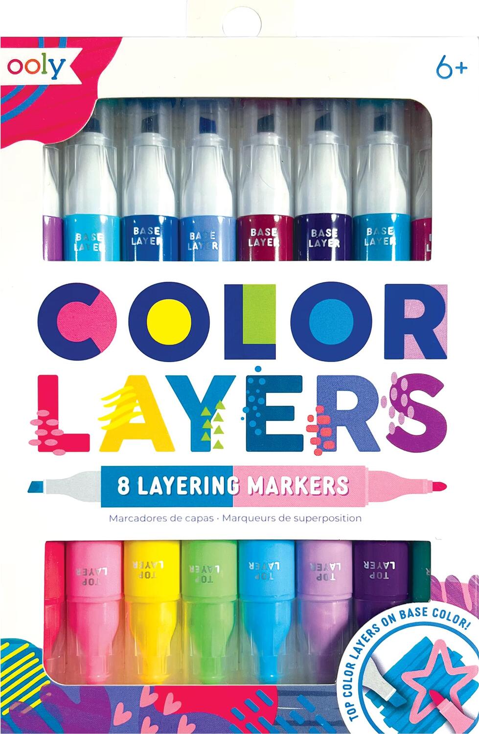 Color Layers Double-Ended Layering Markers (Set of 8 / 16 Colors) – The ...