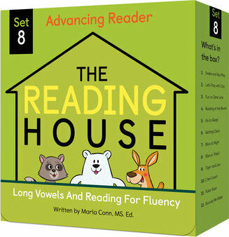 The Reading House Set 8: Long Vowels and Reading for Fluency – The Toy ...