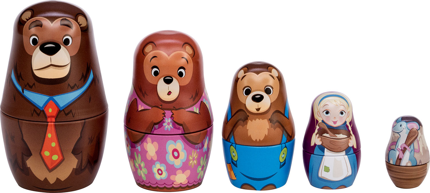 Goldilocks Nesting Dolls – The Toy Maven