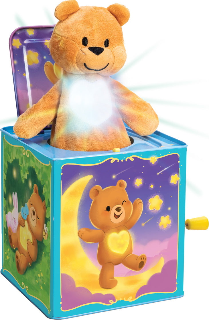 Teddy Bear Pop N Glow Jack In The Box – The Toy Maven