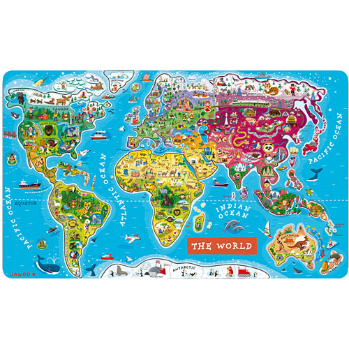 Magnetic World Map – The Toy Maven