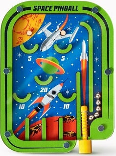 Space Pinball Game – The Toy Maven