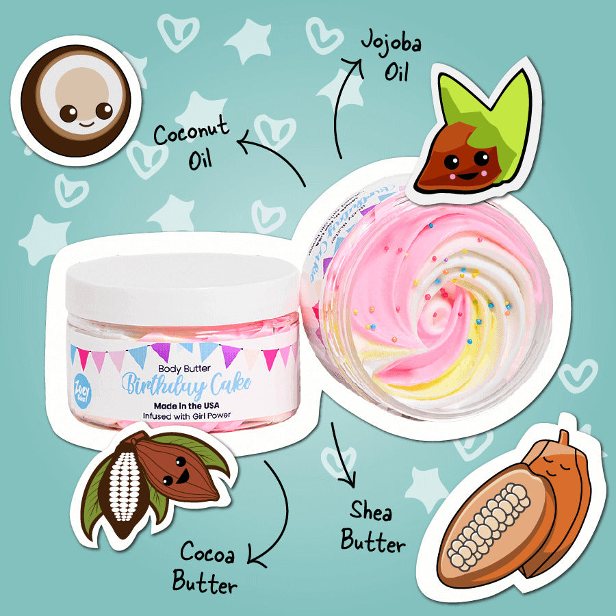 Birthday Cake Body Butter – The Toy Maven